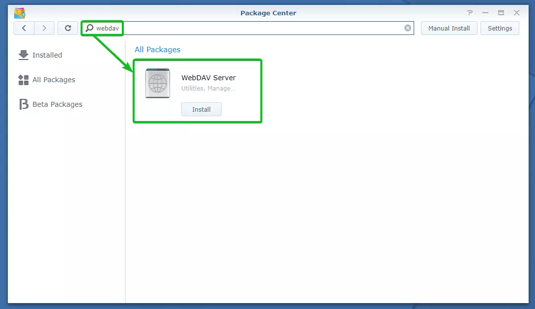 Si të përdorni WebDAV për të montuar Synology në Linux si një hapësirë ruajtëse? 4979_2