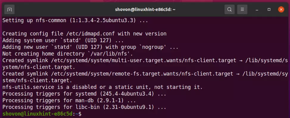 NFS를 사용하여 저장소 공간으로 Linux에 Synology를 탑재하는 방법은 무엇입니까? 4980_27