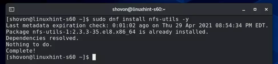 Hoe NFS gebruiken om Synology als opslagruimte op Linux te koppelen? 4980_30