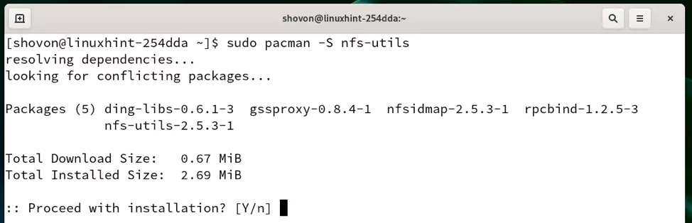 Kouman pou itilize NFS pou monte Synology sou Linux kòm yon espas depo? 4980_33