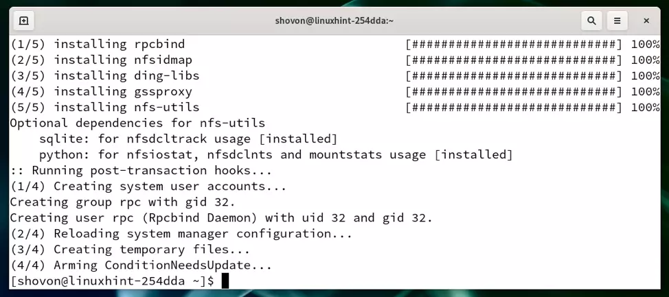 Hur använder man NFS för att montera Synology till Linux som ett lagringsutrymme? 4980_35