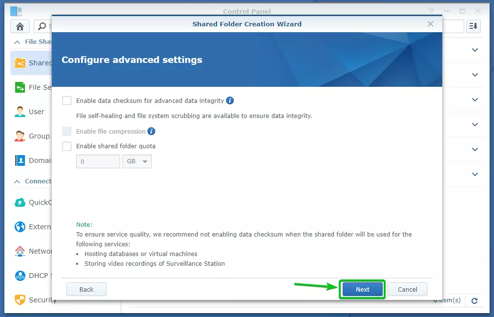 Synology NAS-da şifrlemäni nädip sazlamaly 4983_12