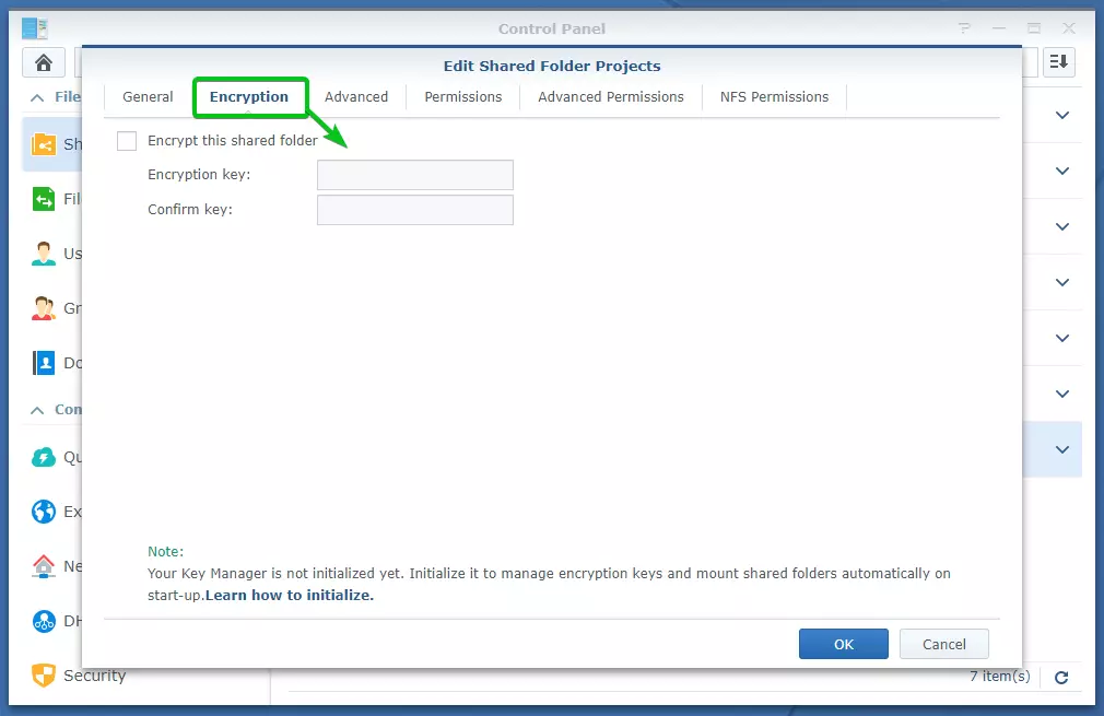 Πώς να ρυθμίσετε την κρυπτογράφηση στο Synology NAS 4983_22