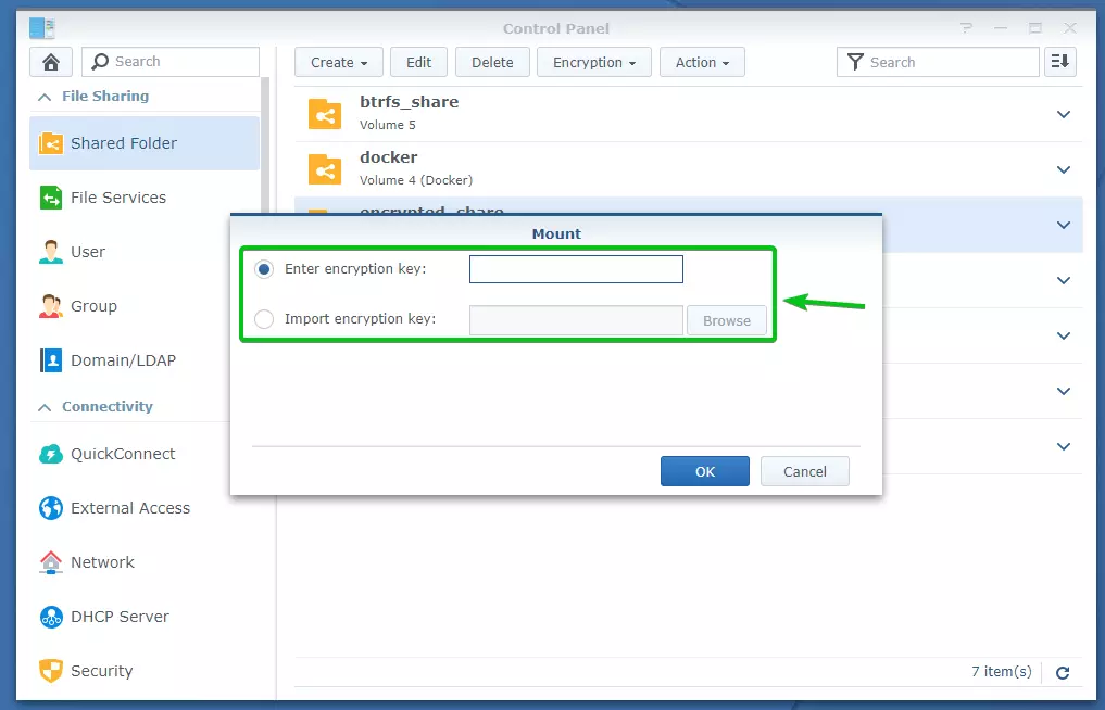 Kako postaviti enkripciju na Synology NAS 4983_35