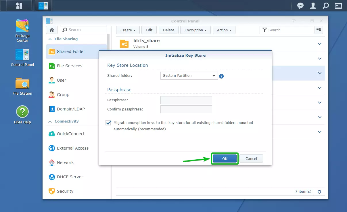 Synology NAS-da şifrlemäni nädip sazlamaly 4983_44