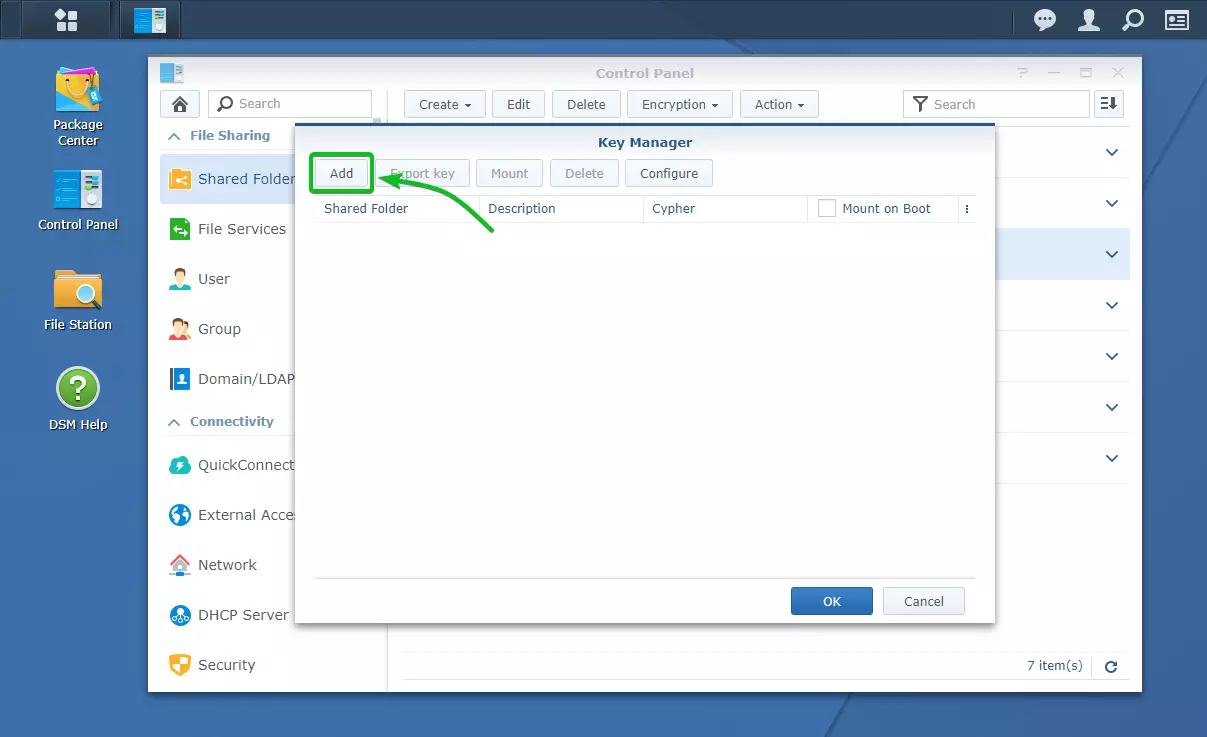 Sådan konfigurerer du kryptering på Synology NAS 4983_46