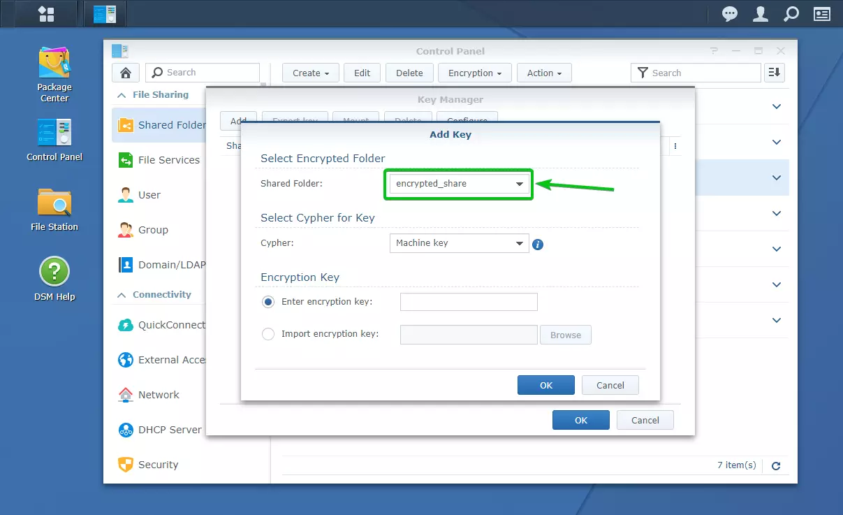 Como configurar a criptografia no Synology NAS 4983_48