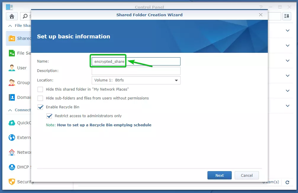 Synology NAS-da şifrlemäni nädip sazlamaly 4983_6