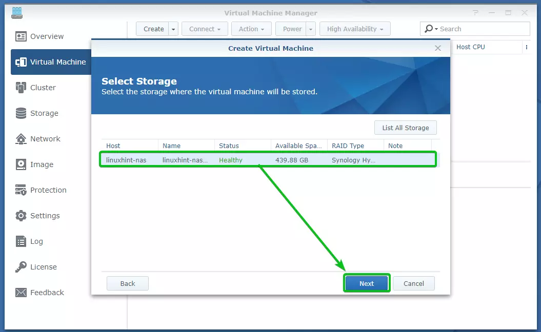 Bain úsáid as VMM chun Timpeallacht Fhorbróra Linux a Chruthú ar Synology NAS 4987_15