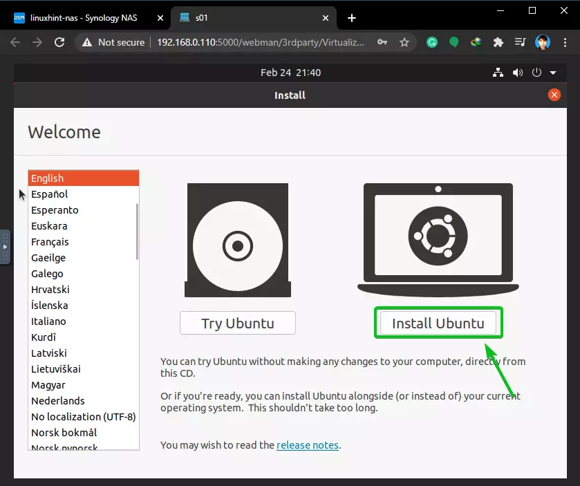 Gunakan VMM untuk Membuat Lingkungan Pengembang Linux di Synology NAS 4987_27