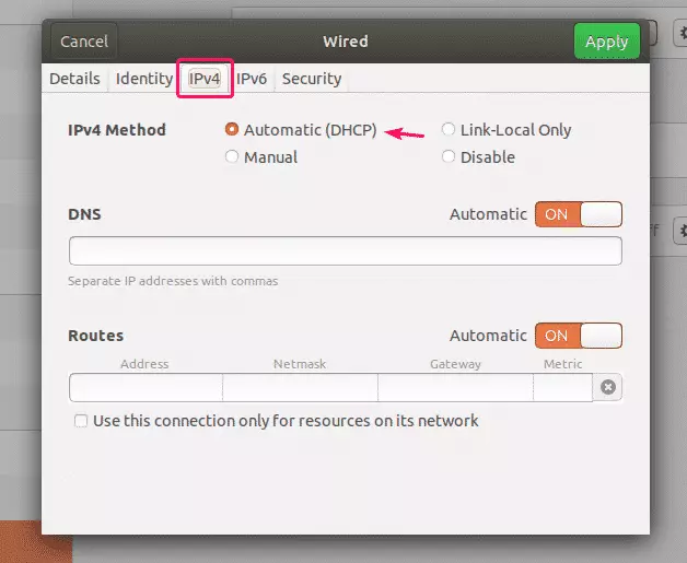 Ubuntu 18.04 LTS Desktop жана Server операциялык тутумунда Static IP орнотуу 4989_3