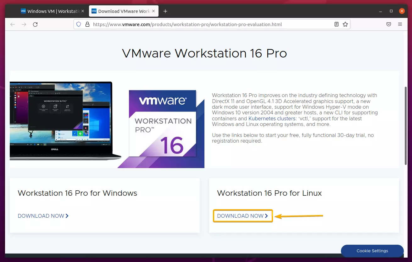 Linuxలో VMware వర్క్స్టేషన్ ప్రో 16ను ఎలా ఇన్స్టాల్ చేయాలి 4999_18