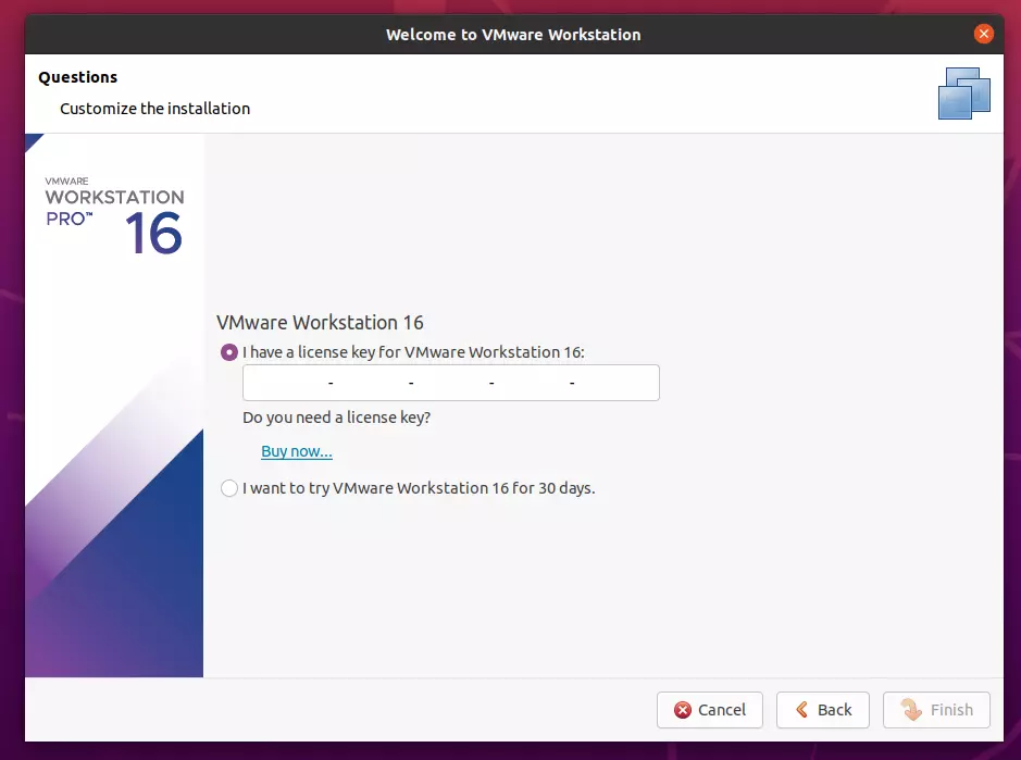 Sut i Osod VMware Workstation Pro 16 ar Linux 4999_33