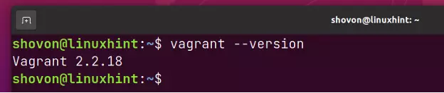 Conas Vagrant a Úsáid le VMware Workstation Pro 16 ar Ubuntu 20.04 LTS 5003_11