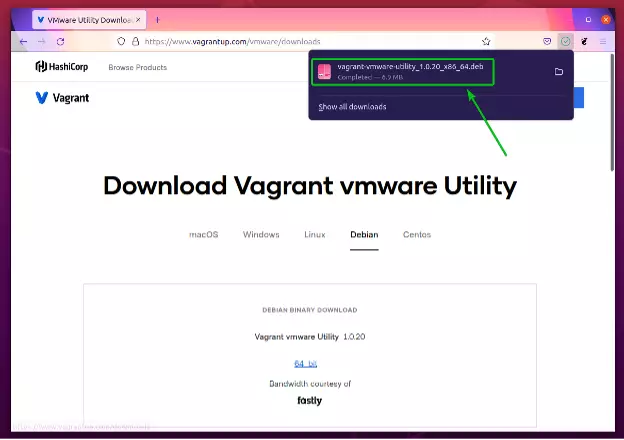 Ako používať Vagrant s VMware Workstation Pro 16 na Ubuntu 20.04 LTS 5003_14