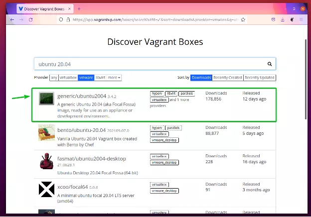 په اوبنټو 20.04 LTS کې د VMware ورک سټیشن پرو 16 سره Vagrant کارولو څرنګوالی 5003_27