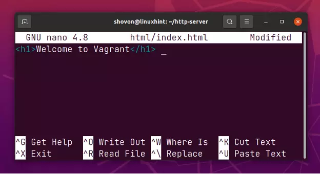 ഉബുണ്ടു 20.04 LTS-ൽ VMware വർക്ക്സ്റ്റേഷൻ പ്രോ 16 ഉപയോഗിച്ച് വാഗ്രന്റ് എങ്ങനെ ഉപയോഗിക്കാം 5003_43