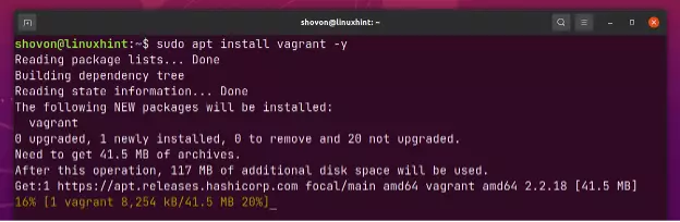 Ubuntu 20.04 LTS वर VMware Workstation Pro 16 सह व्हॅग्रंट कसे वापरावे 5003_8