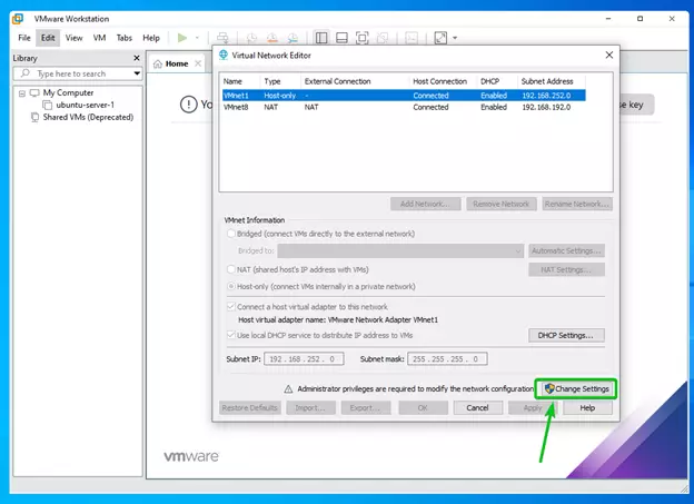 Yuav Ua Li Cas Configure DHCP Server ntawm VMware Workstation Pro 16 5004_25