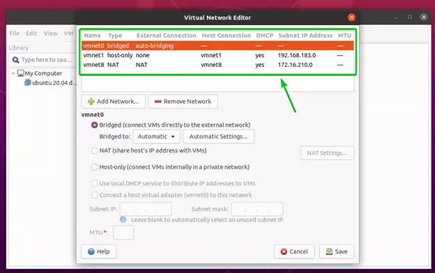 Sida loo habeeyo Server-ka DHCP ee VMware Workstation Pro 16 5004_3