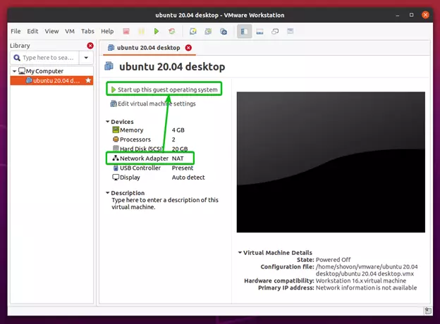 Kako konfigurirati DHCP poslužitelj VMware Workstation Pro 16 5004_40