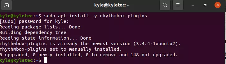 Pasang Rhythmbox pada Linux 500_7