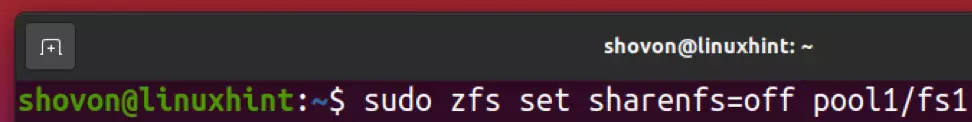 Hogyan oszthat meg ZFS fájlrendszereket NFS-sel 5015_52