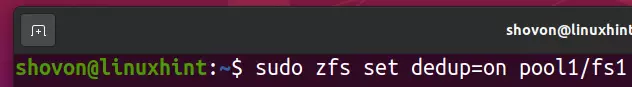Како да се овозможи дуплирање на ZFS 5016_11