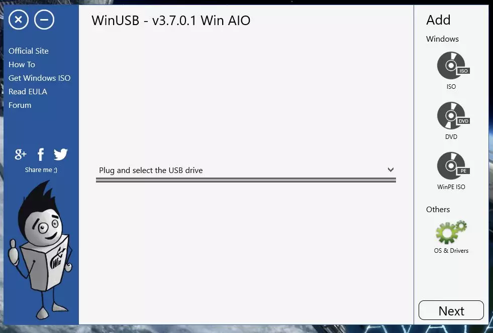 Faʻafefea ona faʻaoga WinUSB e fai ai le Bootable Windows USB Stick