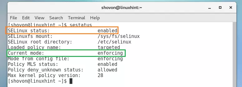 Kuinka poistaa SELinux käytöstä CentOS 7:ssä 5024_2