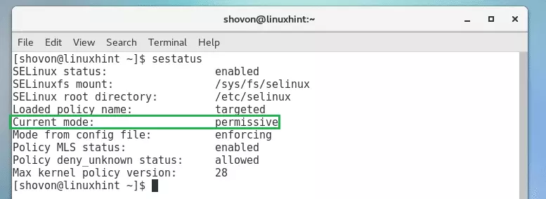 Kuinka poistaa SELinux käytöstä CentOS 7:ssä 5024_4