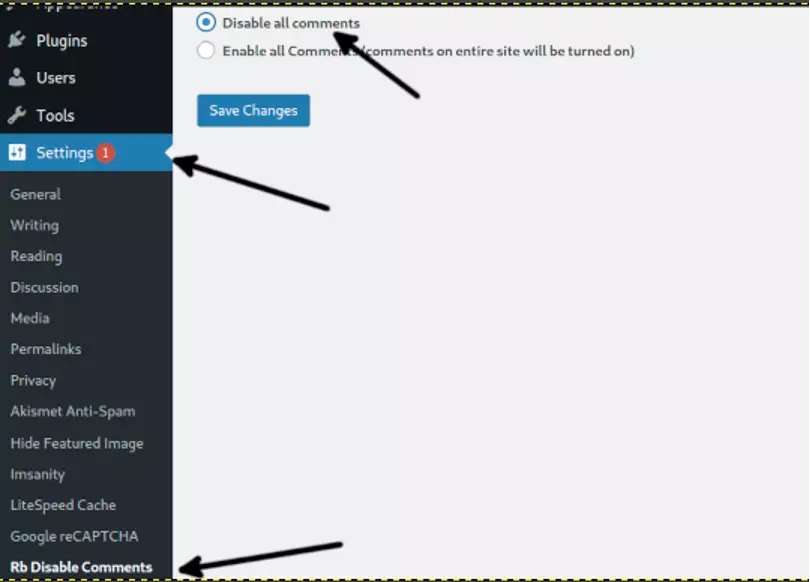Sådan deaktiveres kommentarer på WordPress 5028_7
