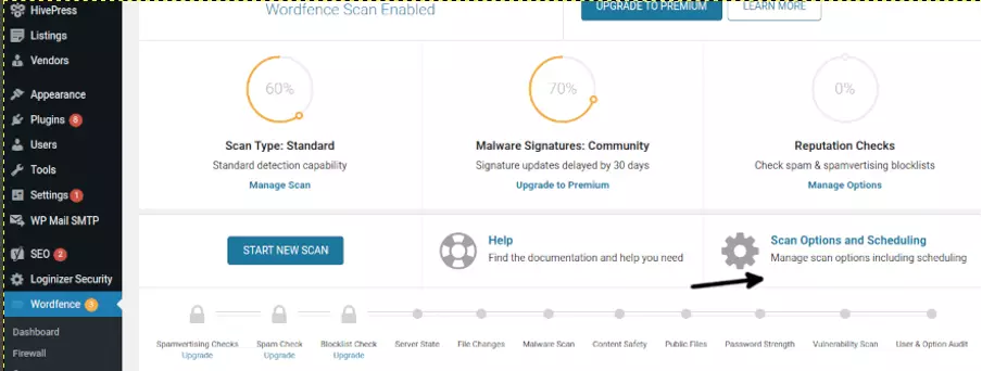 Como fazer a remoção de malware do WordPress 5039_23