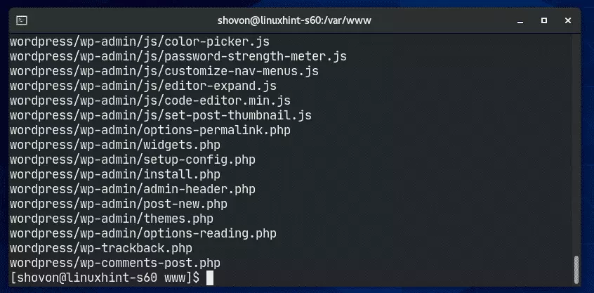 ວິທີການຕິດຕັ້ງ WordPress ໃນ CentOS 8 5046_27