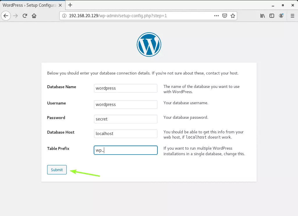 WordPress-i CentOS 8-də necə quraşdırmaq olar 5046_42