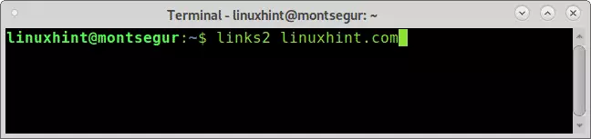 Netin selaaminen Linux-päätteestä 5052_11
