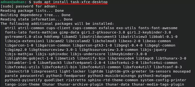 Installa XFCE Desktop fuq Debian 11 5053_1