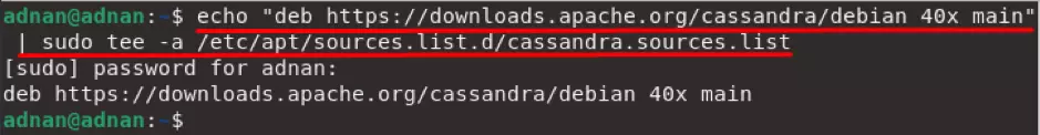 Debian 11 дээр Кассандра хэрхэн суулгах талаар 5058_4