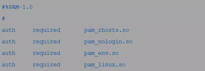 ໂມດູນ Linux PAM ພື້ນຖານ 505_18