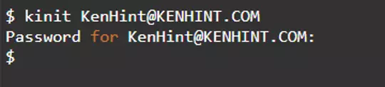 Kinit Linux Command 508_3