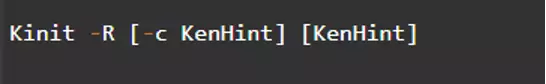 Kinit Linux Command 508_7