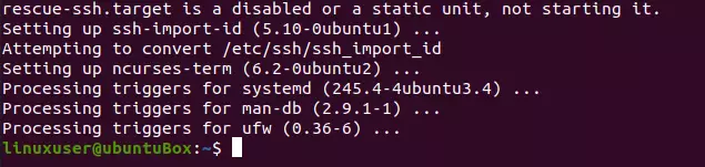 உபுண்டு 20.04 இல் OpenSSH ஐ எவ்வாறு நிறுவுவது மற்றும் இயக்குவது 5097_3