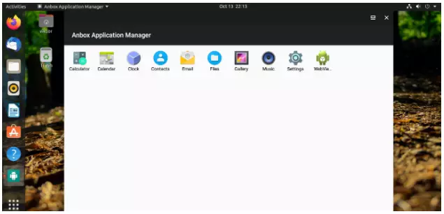 Усталёўка Anbox на Linux для запуску праграм Android 5099_10