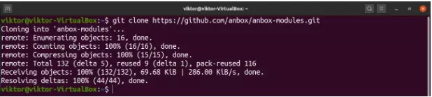 Усталёўка Anbox на Linux для запуску праграм Android 5099_3