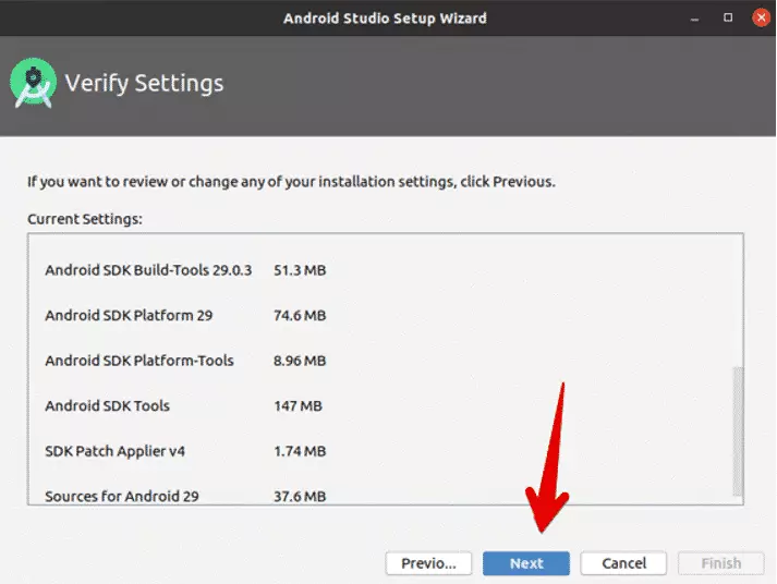Kako instalirati Android Studio u Ubuntu 20.04 5100_10