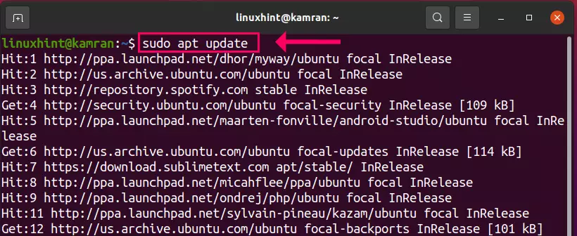 Усталюйце апошнюю версію Android Studio на Linux Mint 20 і Ubuntu 20.04 5102_4