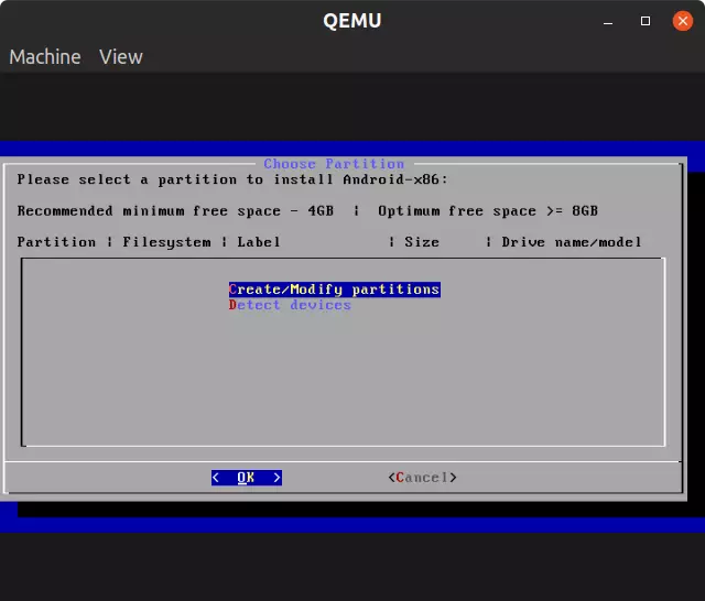 Linux-da 3D Android oýunlaryny oýnamak üçin QEMU-da Android-i nädip işletmeli 5105_2