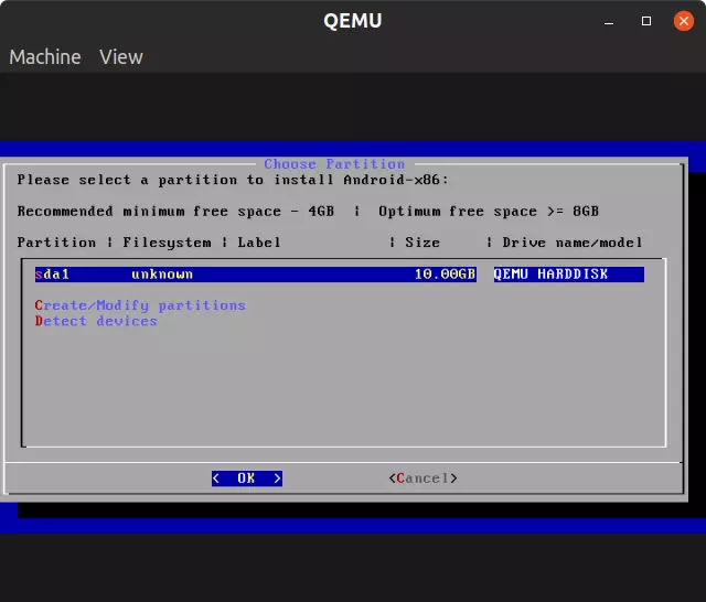 Как да стартирате Android в QEMU, за да играете 3D Android игри на Linux 5105_6