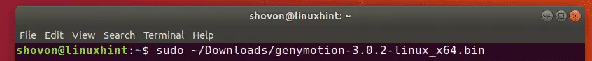 Bii o ṣe le Fi Genymotion Android Emulator sori Ubuntu 5107_14