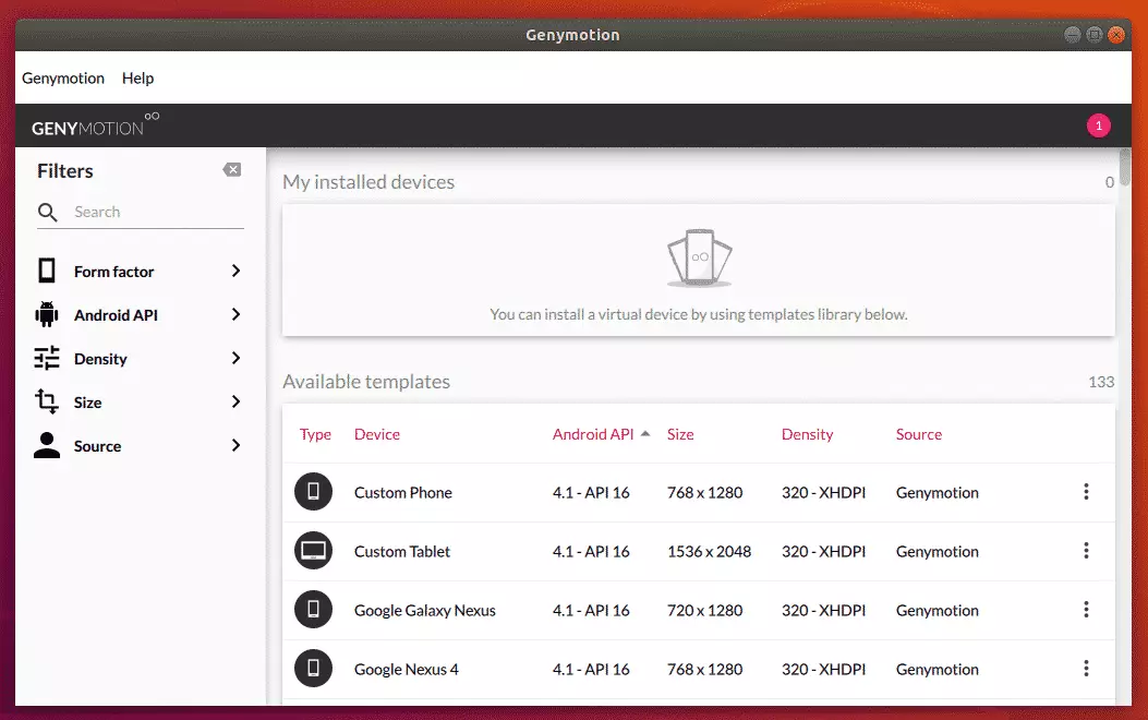 Cara Instal Emulator Android Genymotion ing Ubuntu 5107_21